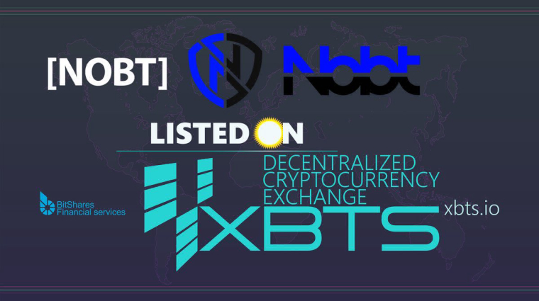 NOBT is live on XBTS DEX Exchange! | by NOBT | Medium